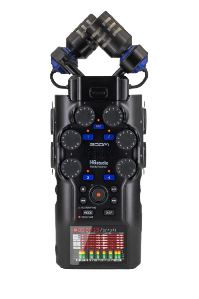 ZOOM ZOOM-INT-ZH6STUDIO Handy Recorder - Pro Audio & Versatile Features